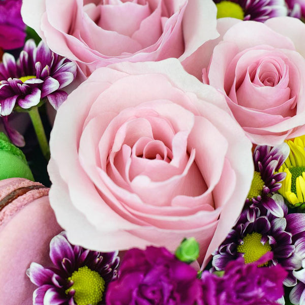 Flower Gifts | French Soirée Floral Gourmet Box Set - New York Blooms